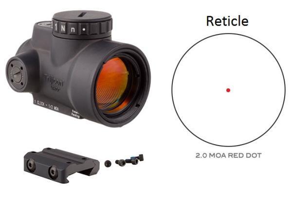 Proven Arms & Outfitters | Trijicon MRO 2.0 MOA ADJ Red Dot with Low Mount