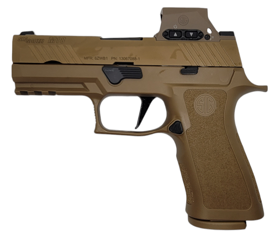 Sig Sauer M18 with Romeo M17 Optic